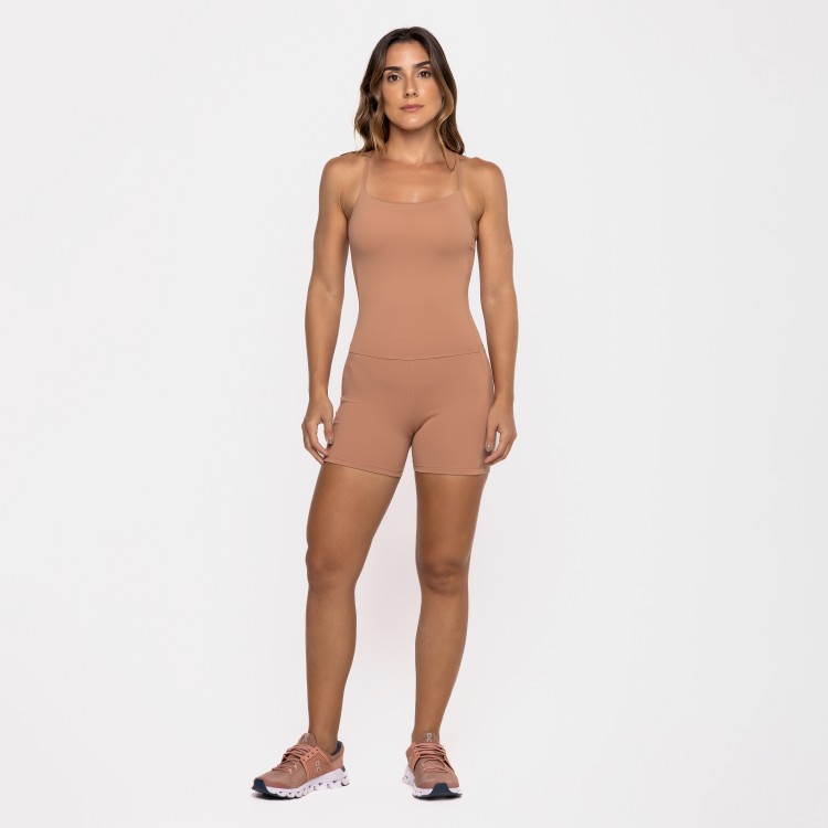 Macaquinho Street Poliamida Ganache Mocha - Cacto